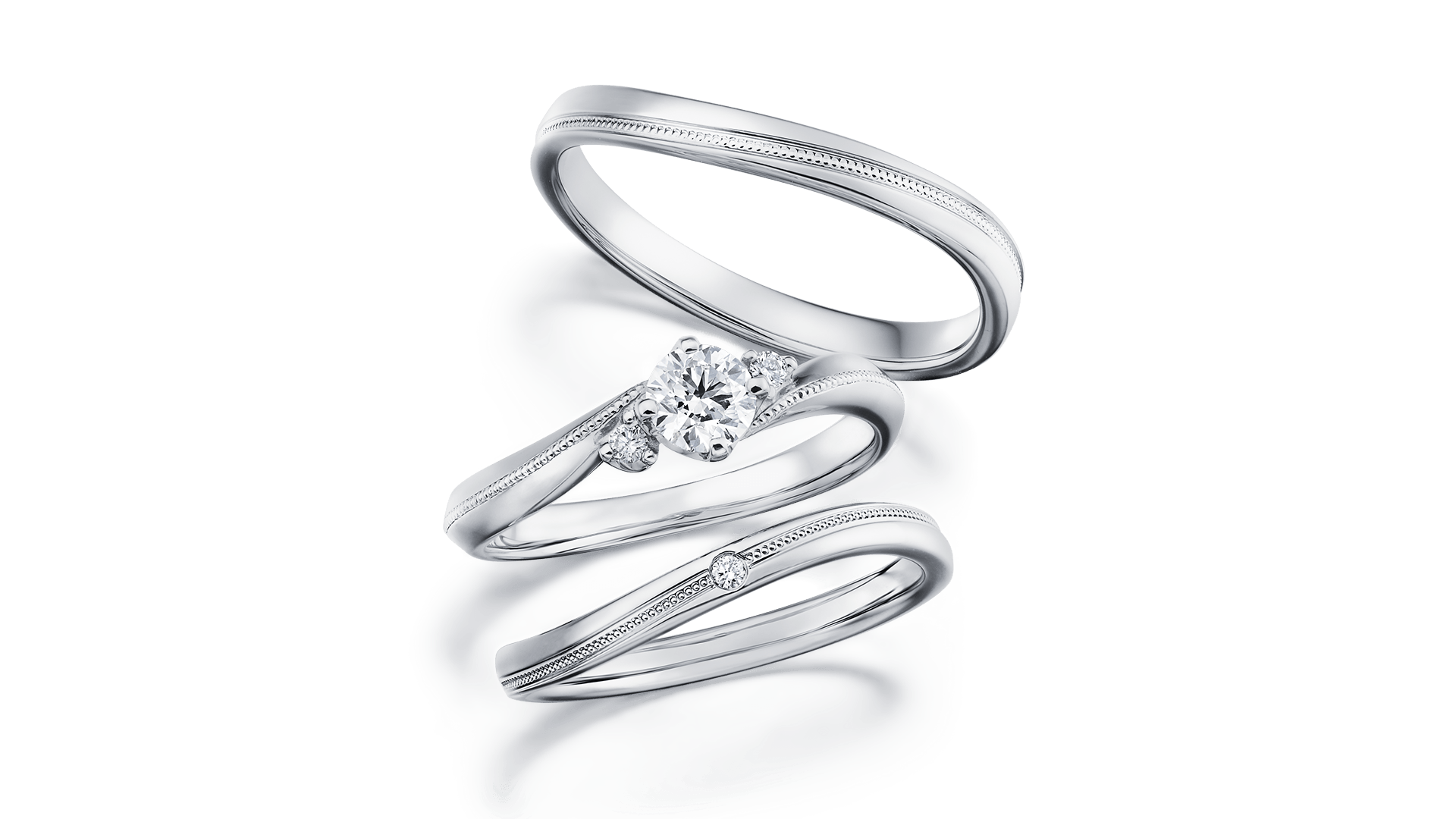 結婚套戒 PROCYON & AMPHITRITE 鉑金－I-PRIMO台灣